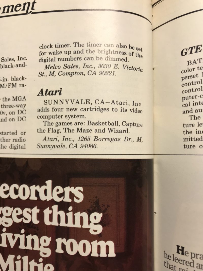 Brain Games – October 1978 | Atari Archive